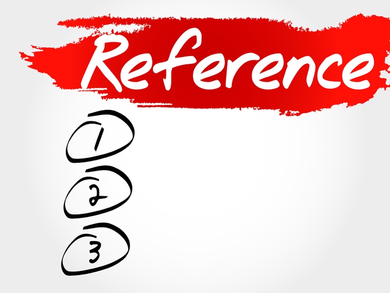 Reference blank list business concept, presentation background ...